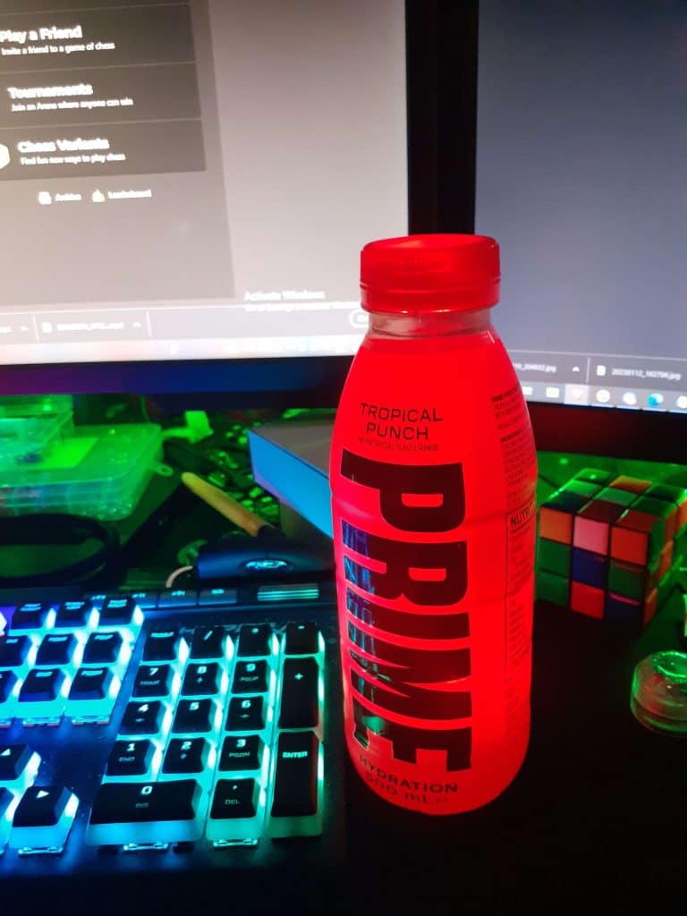 Orange PRIME Hydration LED Light - Prime Lights