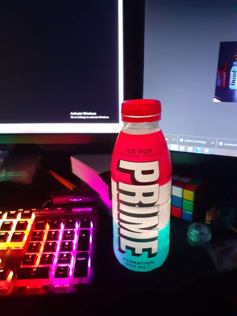 Blue Raspberry PRIME Hyrdration LED Light - Prime Lights