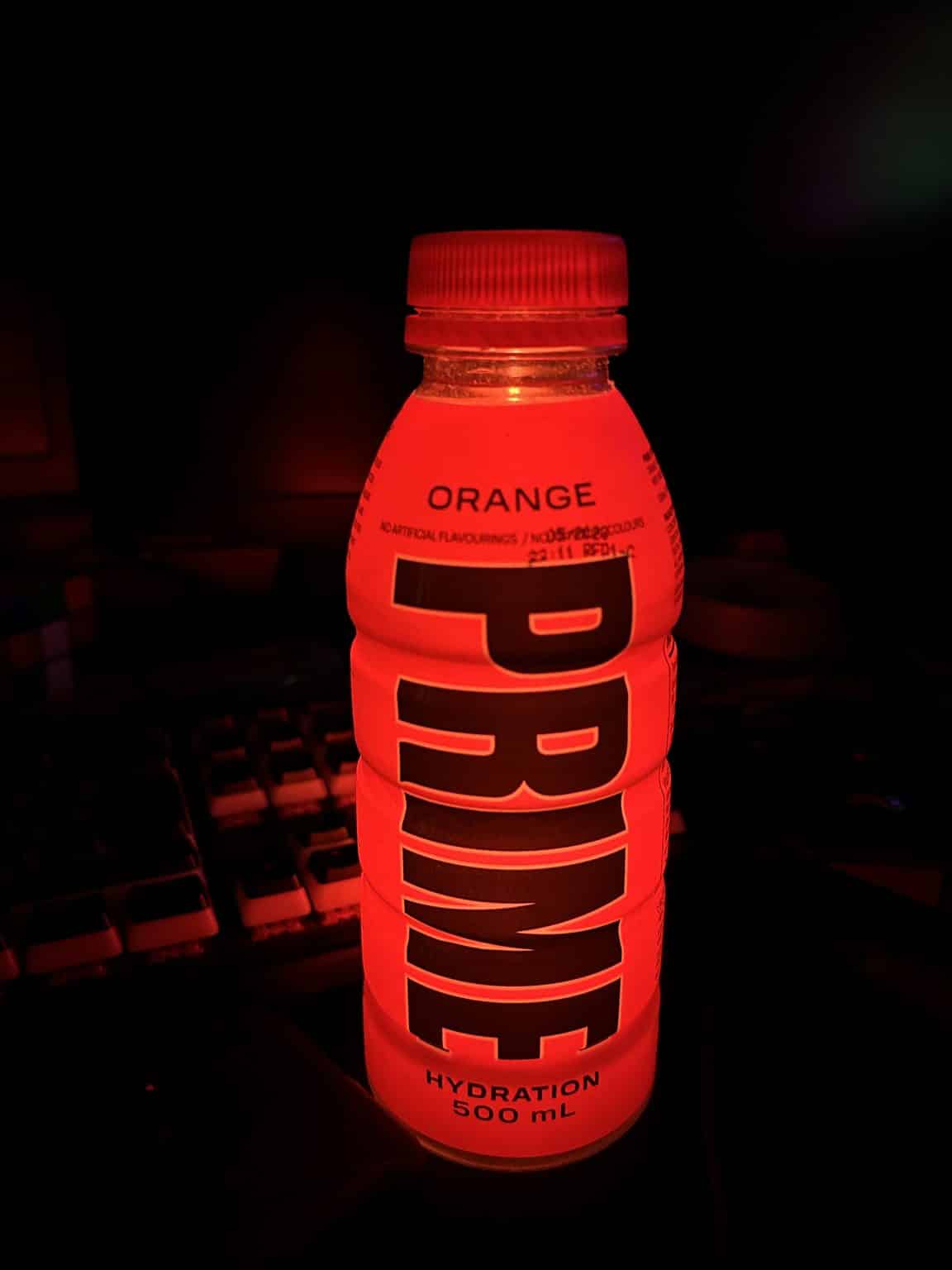 Orange PRIME Hydration LED Light - Prime Lights