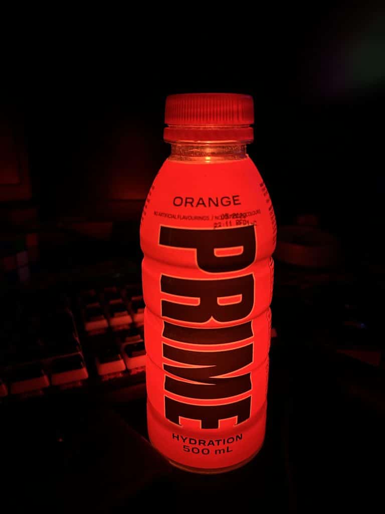 Orange PRIME Hydration LED Light - Prime Lights