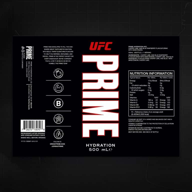 Design your own PRIME Label Template - Prime Lights