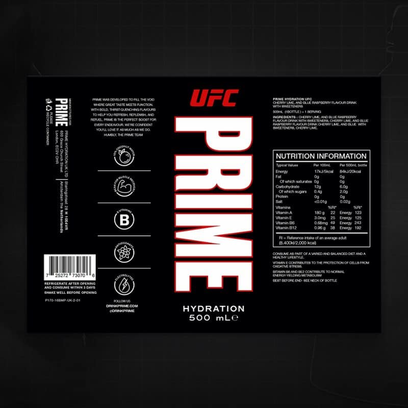 Design your own PRIME Label Template - Prime Lights